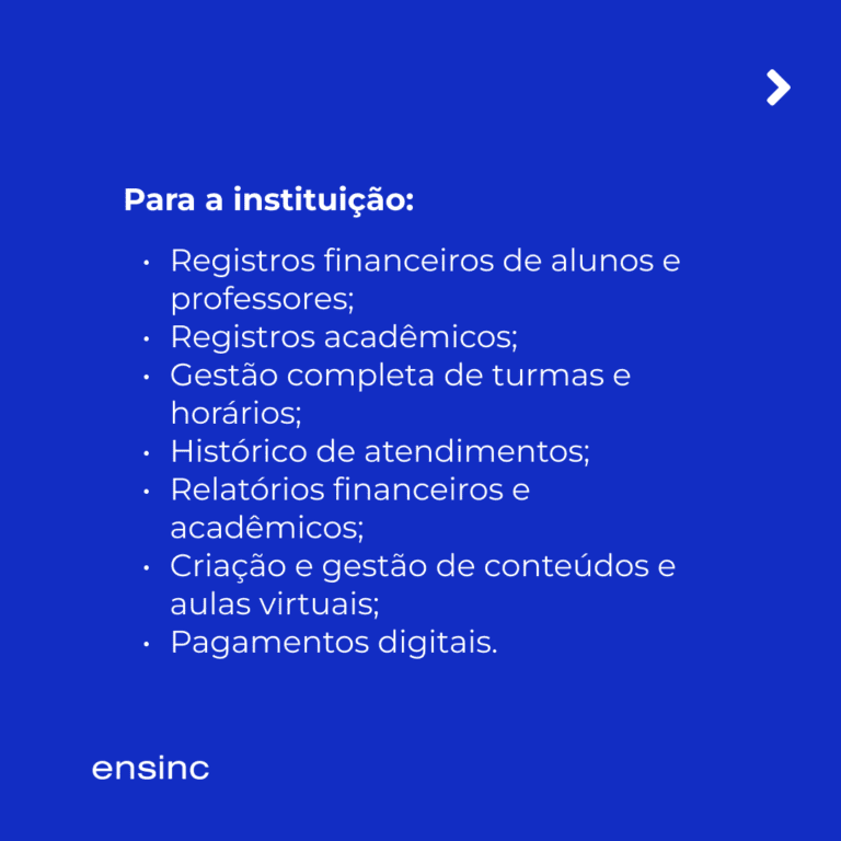 Conheça o Sistema Integrado de Gestão Educacional | Blog Ensinc
